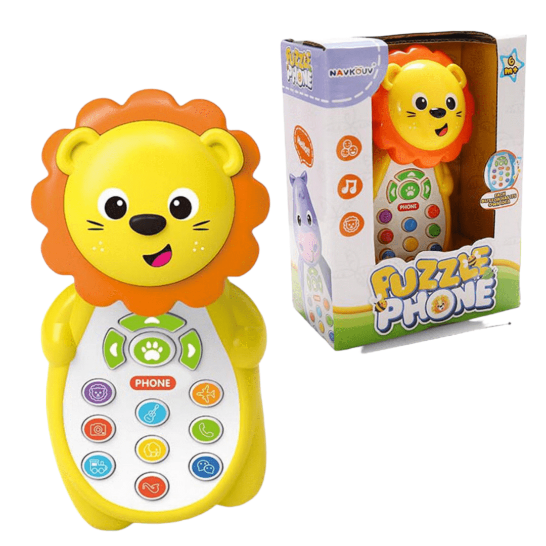 Teléfono León con Sonidos para Bebé – GameStore