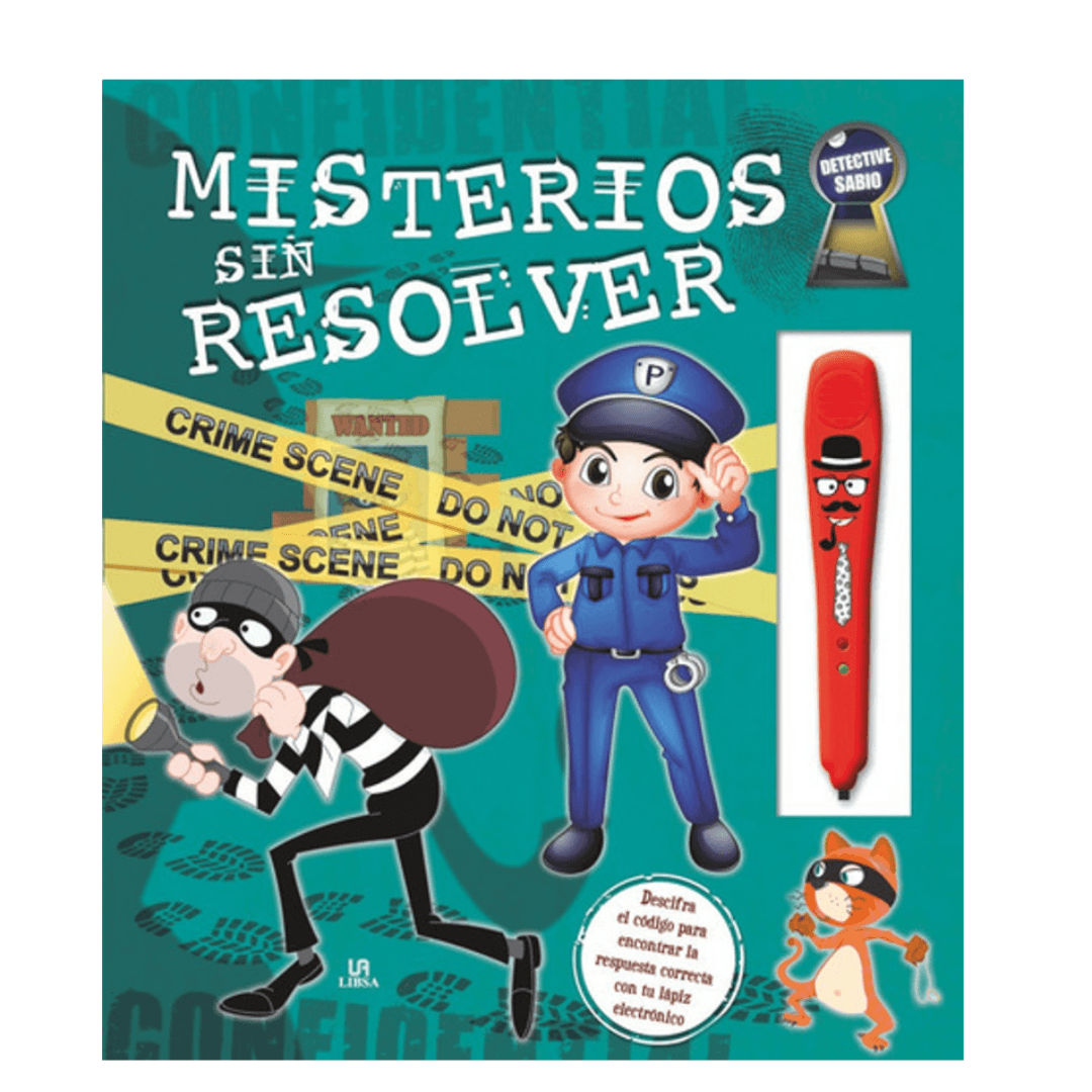 Libro Misterios sin Resolver con Lápiz Electrónico Interactivo – GameStore