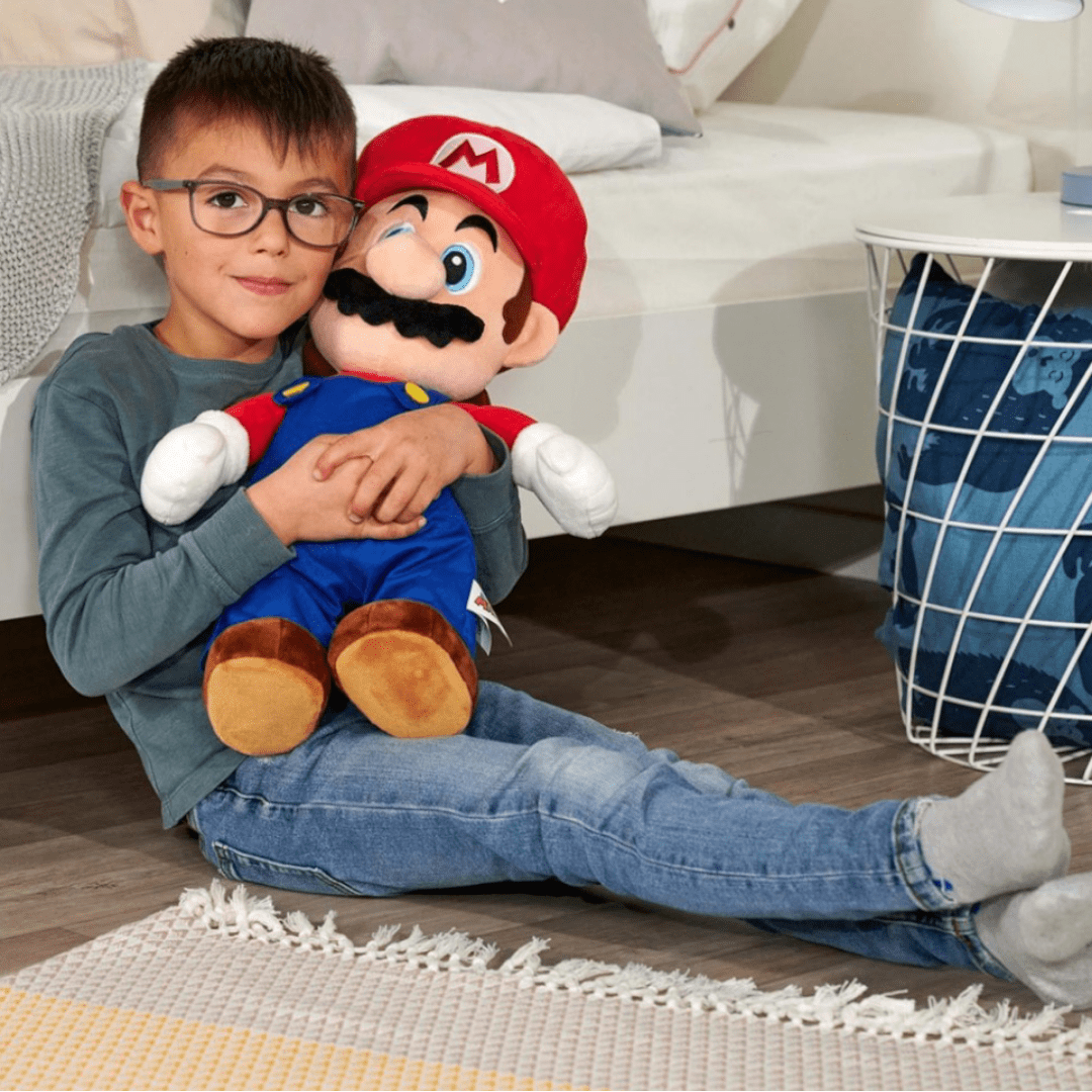 Super Mario Muñeco Figura Peluche Gigante 50cms Nintendo – GameStore