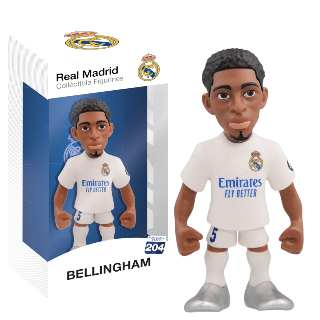 Bellingham Real de Madrid Figura 12cms Coleccionable Futbol Minix ...